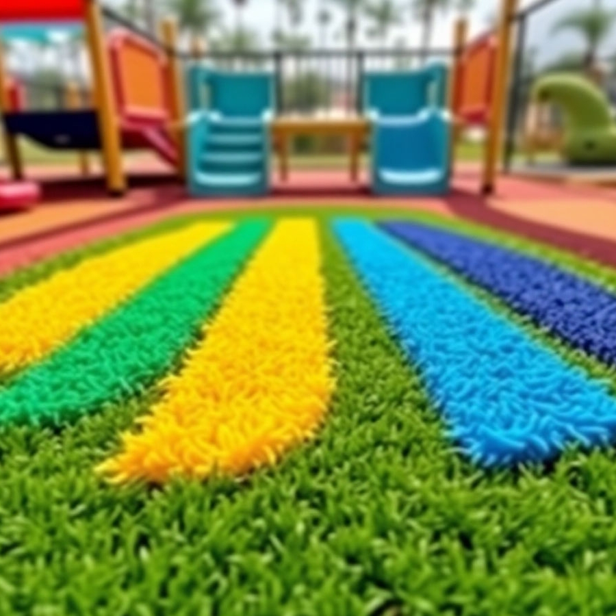 Custom Logo Turf Manufacturer | Branded Synthetic Grass